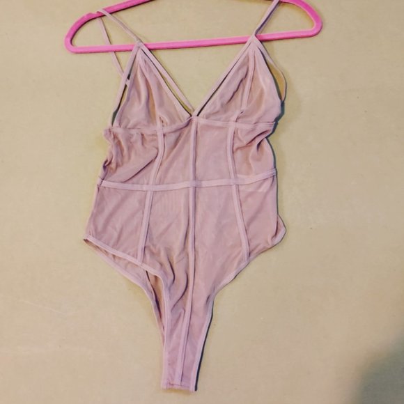 Tic Toc | Intimates & Sleepwear | Sexy Mauve Mesh Teddy Size Medium ...